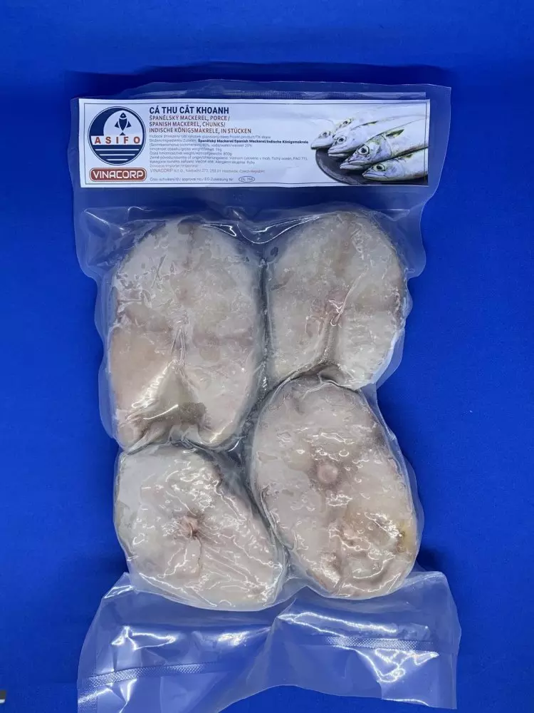 ASIFO Ca Thu cat khoanh - Ryba Wahoo steak 1kg